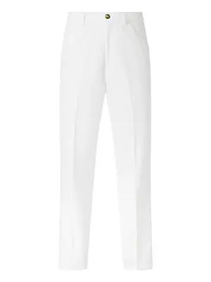 Brunello Cucinelli Straight-leg Cotton Chino - White