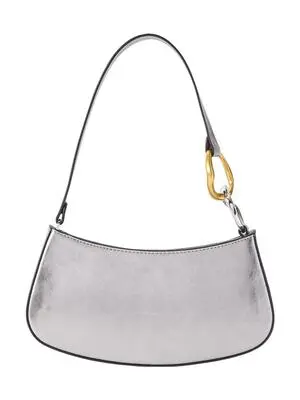 Staud Ollie Leather Shoulder Bag - Metallic