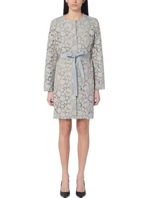 P.a.r.o.s.h Lace Long Jacket - Grey