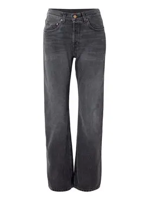 B Sides Tilda Mid-rise Straight-leg Jeans - Black