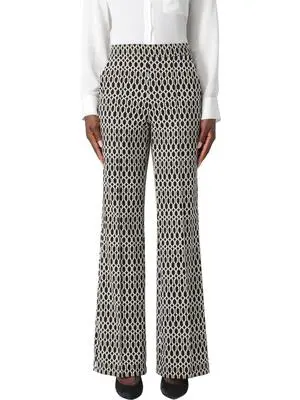 MASON'S Printed Wide Leg Trousers - Multicolor