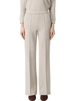 MASON'S Wide Leg Trousers - Cream