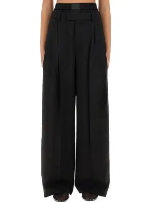 Alexander Wang Wide Leg Pants - Black