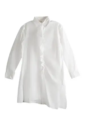 Y’s Frill Shirt - White