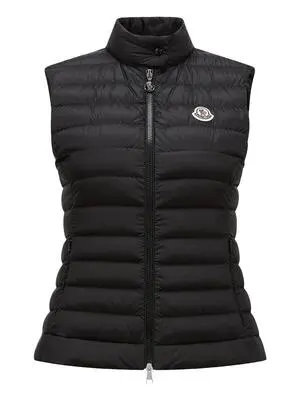 Moncler Igens Stand Collar Vest - Black