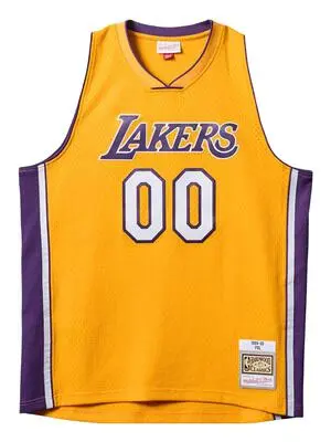Mitchell & Ness X Playboi Carti X Nba Los Angeles Lakers 1999 Jersey - Yellow