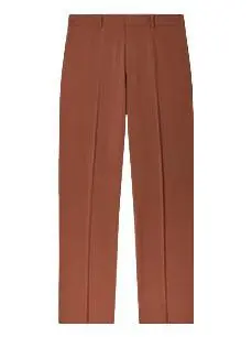 Paul Smith Straight-fit Two-ply Merino Wool Trousers - Red