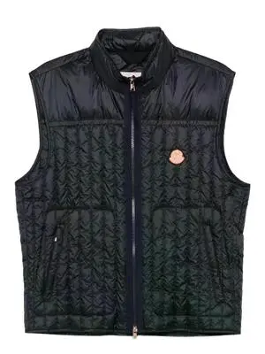 Moncler Quilted Gilet - Blue