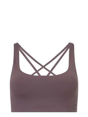 On Studio Stretch-woven Bra - Pebble