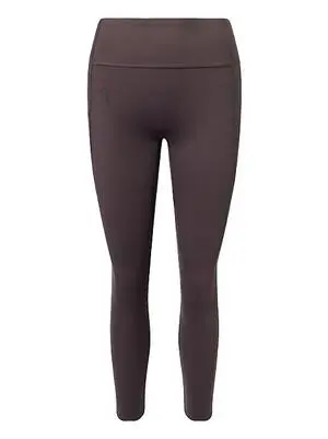 On Studio High-waisted Stretch-jersey Leggings - Pebble