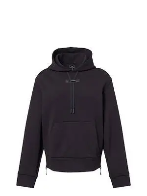 On Relaxed-fit Stretch-cotton Blend Hoody - Black