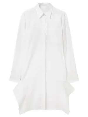 Stella McCartney Long-sleeve Shirt Dress - White
