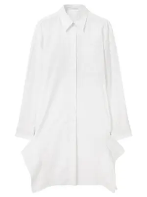 Stella McCartney Long-sleeve Shirt Dress - White