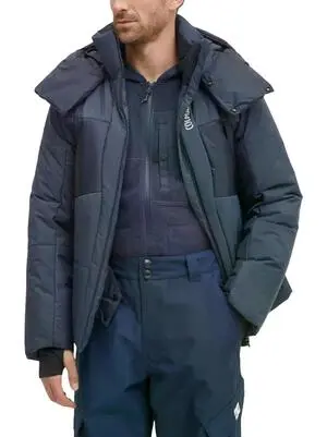 COLMAR Padded Hooded Ski Jacket - Blue