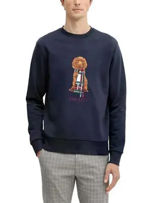 HACKETT Graphic-print Sweatshirt - Blue