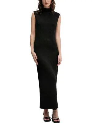 Hugo Naired Midi Dress - Black