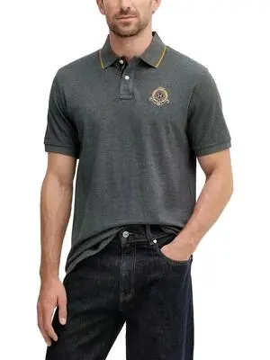 HACKETT Cotton Polo Shirt - Grey