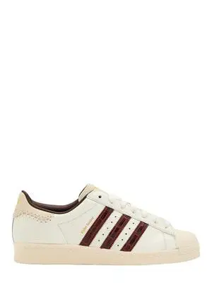 WALES BONNER Adidas X Superstar Leather Sneakers - Cream