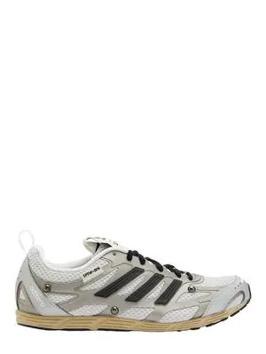 ADIDAS X SONG FOR THE MUTE Adidas X Wales Bonner X Sftm Adizero Paneled Mesh Sneakers - Silver