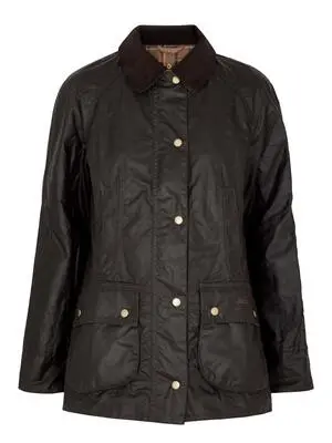 Barbour Beadnell Waxed Cotton Jacket - Brown