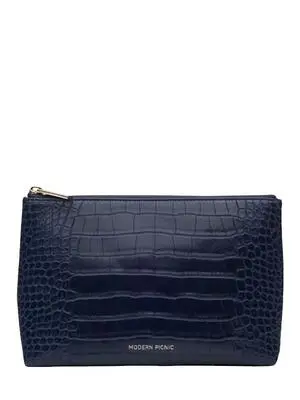 MODERN PICNIC Snacker Pouch Navy Croc