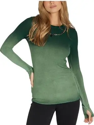 Michael Lauren Alick Vintage Top - Emerald