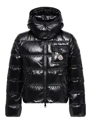 Moncler Andro Hooded Down Jacket - Black