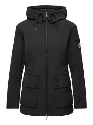 Moncler Leandro Hooded Parka - Black
