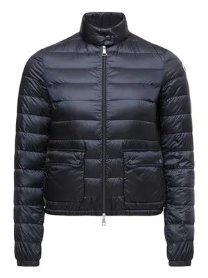 Moncler Lans Short Down Jacket - Blue