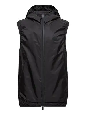 Moncler Moretan Hooded Vest - Black