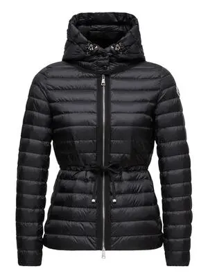 Moncler Raie Hooded Short Down Jacket - Black