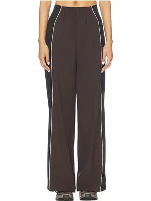 ROTATE BY BIRGER CHRISTENSEN Crispy Woven Pant - Mole Combo