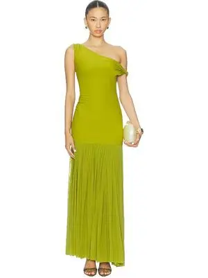 DEME BY GABRIELLA Tiffany Maxi Dress - Green