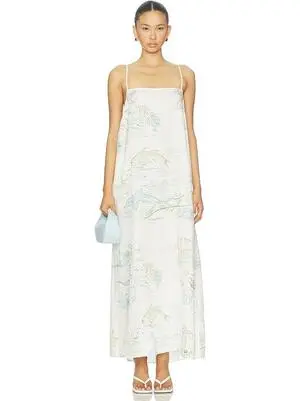 ROAME. Carolina Maxi Dress - Neptuna