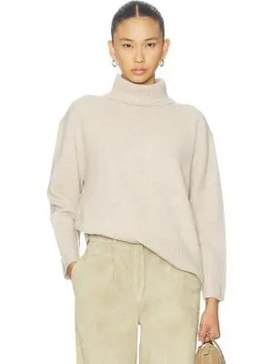 WE NORWEGIANS Geilo Boyfriend Sweater - Sand