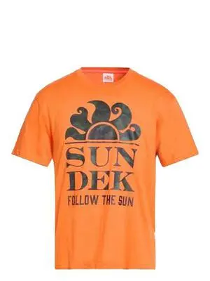 Sundek T-shirt Military Size Cotton - Orange