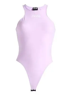 Versace Bodysuit In Polyamide And Elastane - Purple