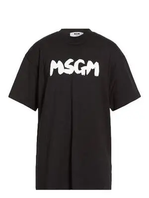 MSGM T-shirt Size Cotton - Black