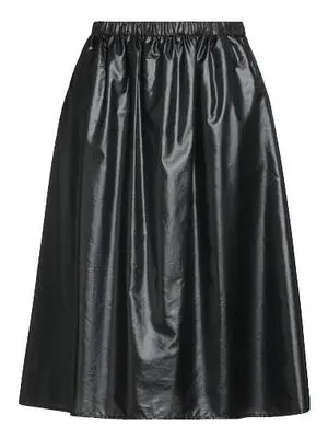 Malìparmi Flared Midi Skirt - Black