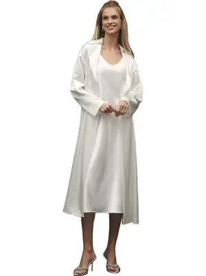 MARE MARE Jacket & Maxi Dress Set - Ivory