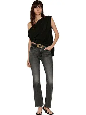 MOTHER The Insider Skimp Bootcut Jeans - Magpie