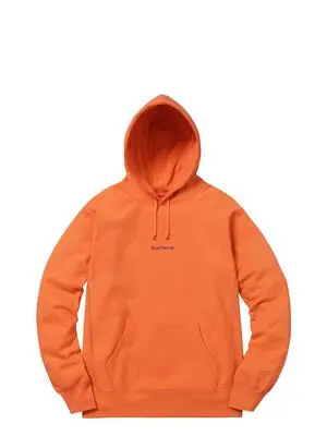 Supreme Compact Logo Hoodie - Bright Orange