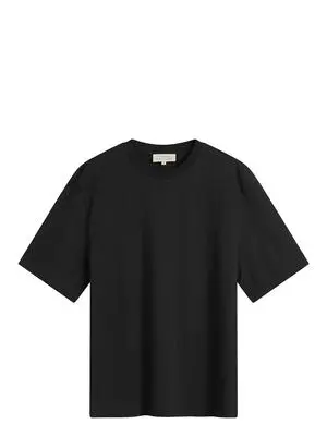 Studio Nicholson Lay Branded Boxy Fit T-shirt - Black