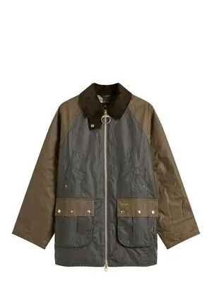 Barbour Kettlewell Waxed Cotton Jacket Archive Olive/beech/tartan