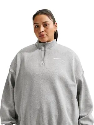 Nike Sportswear Phoenix Fleece 1/4-Zip Grey