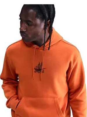 Nike Sportswear Club Fleece Hoodie - Orange