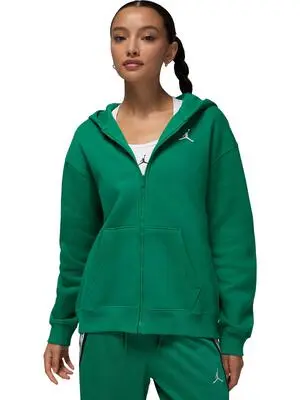 JORDAN Brooklyn Fleece Full-zip Hoodie - Green