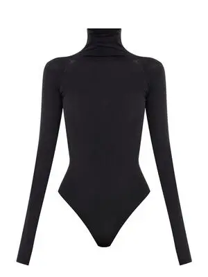 Alaïa Turtleneck Bodysuit - Black
