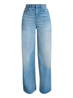 Chloé Wide-leg High-rise Jeans - Dream Blue