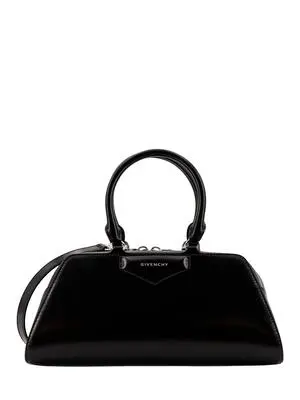 Givenchy Antigona Small Leather Crossbody Bag - Black